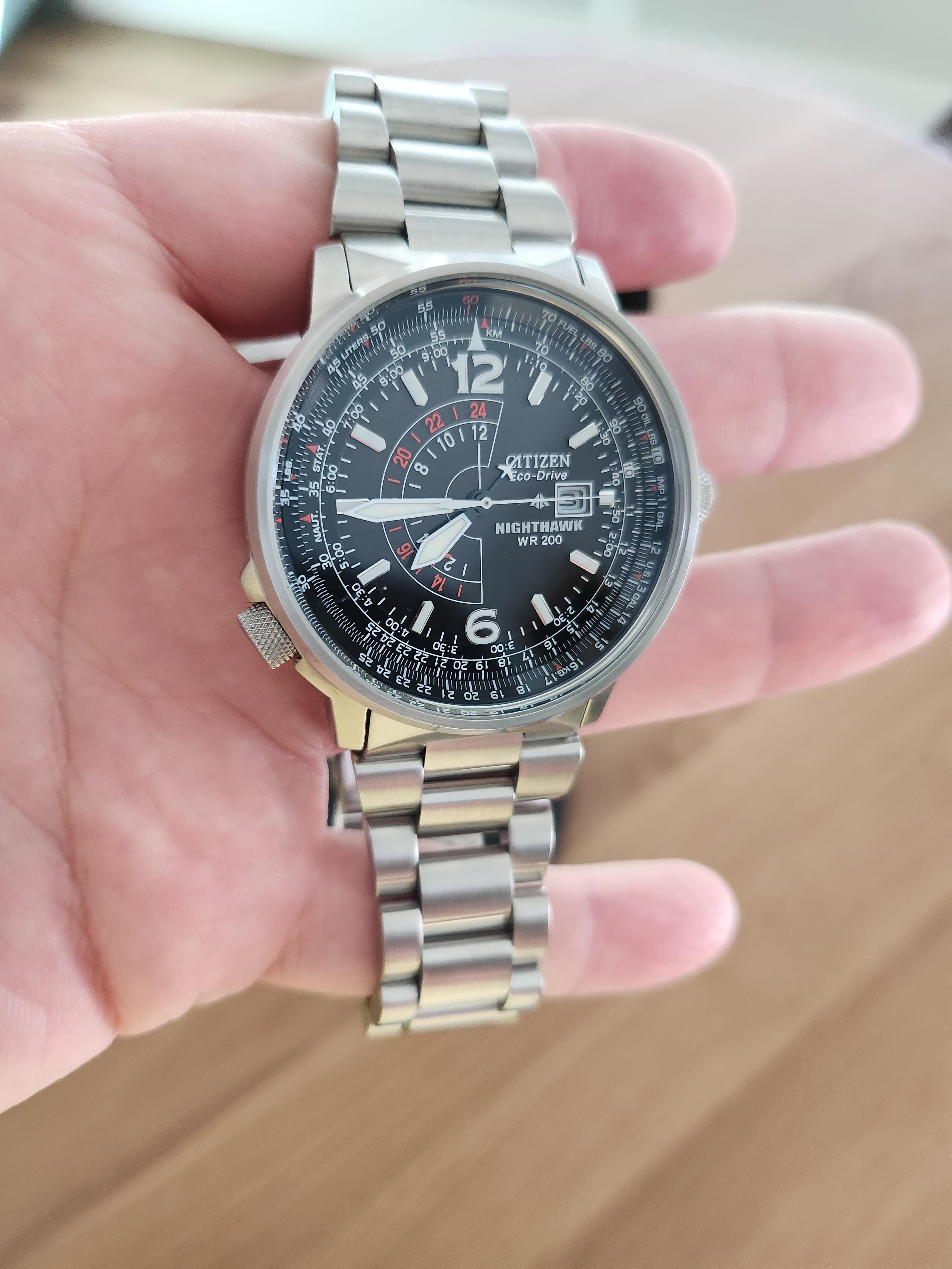 [WTS] Citizen Nighthawk BJ7000-52E | WatchCharts