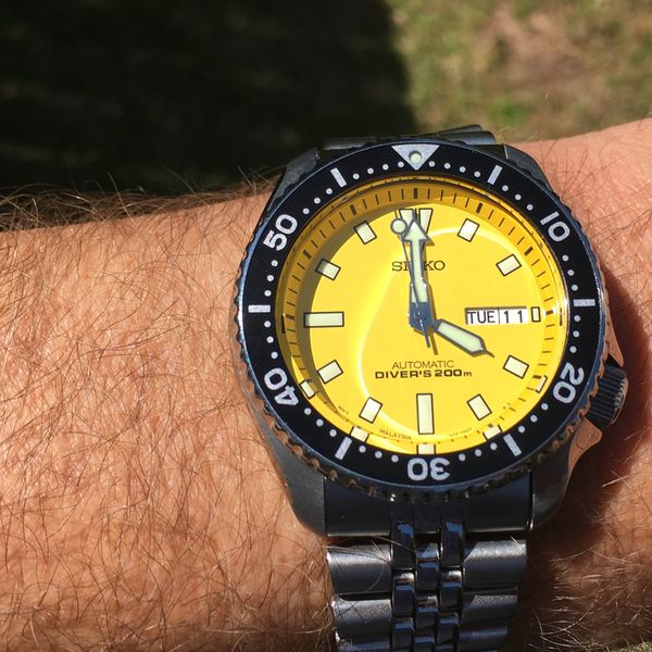 SOLD!!!! Seiko SKXA35 with Jubilee, Full kit, CONUS, $200 | WatchCharts ...