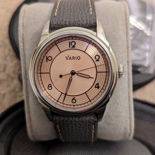 [WTS] Vario Empire Auto Salmon dial | WatchCharts Marketplace