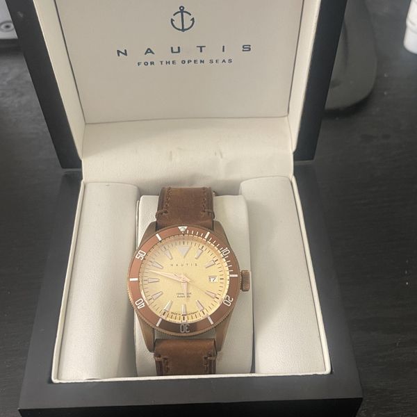 [WTS] Nautis Bronx-Matic Yellow Dial | WatchCharts Marketplace