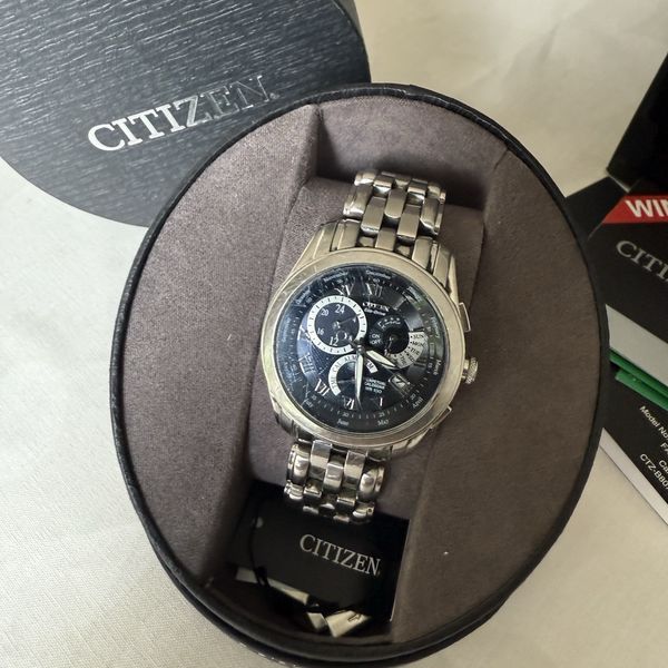 Citizen Citizen Menâ s Eco-Drive Chronograph Tachometer AT2370-55E ...