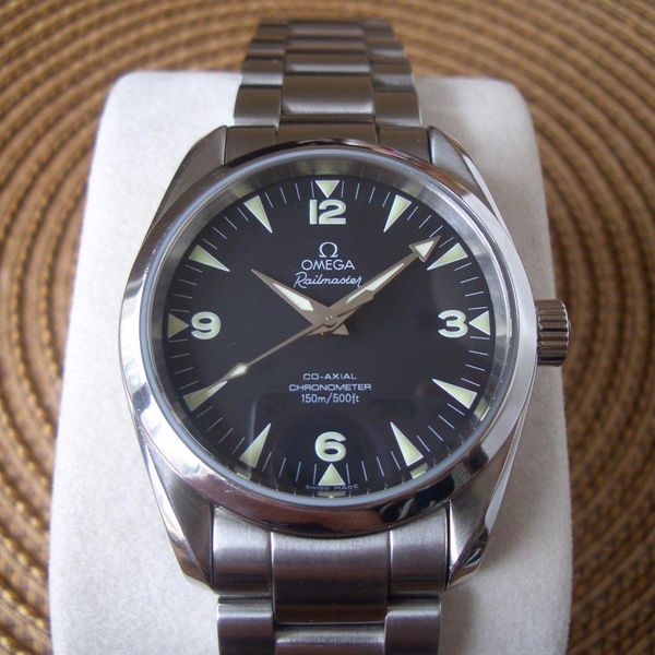 FS: Omega 36.2mm Railmaster 2504.52 ? Box and Warranty Card ...