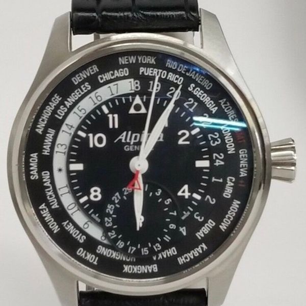 Alpina AL-718B456 Limited Edition World Timer Worldtimer Automatic ...