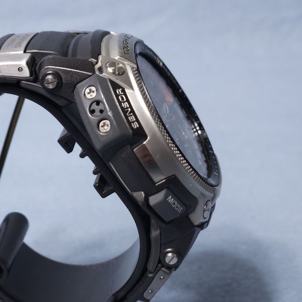 Casio Pathfinder PAW-5000 Menâ s Watch Tough Mvt Compass Altimeter ...