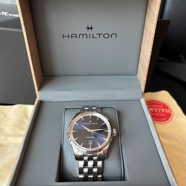 Hamilton Men's Jazzmaster 40mm Automatic Watch H32475140 - excellent ...