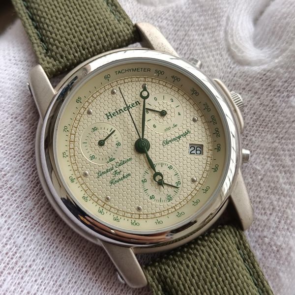 [WTS] Heineken Limited Edition Chrono Quartz Watch. 100$ Shipped ...