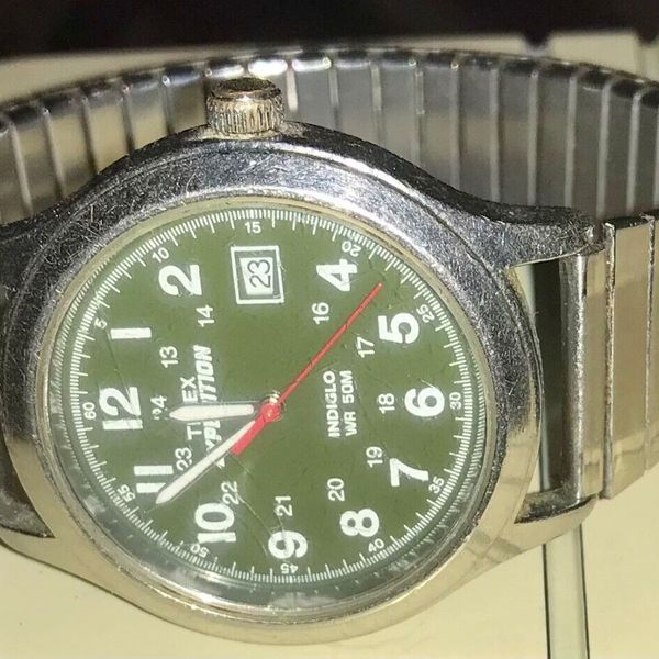 Vintage Timex Expedition Indiglo WR 50M | WatchCharts Marketplace