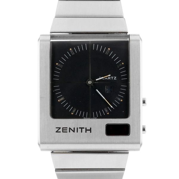 [Used] [Antique] ZENITH Zenith 02.0010.471 Future Time Command SS ...