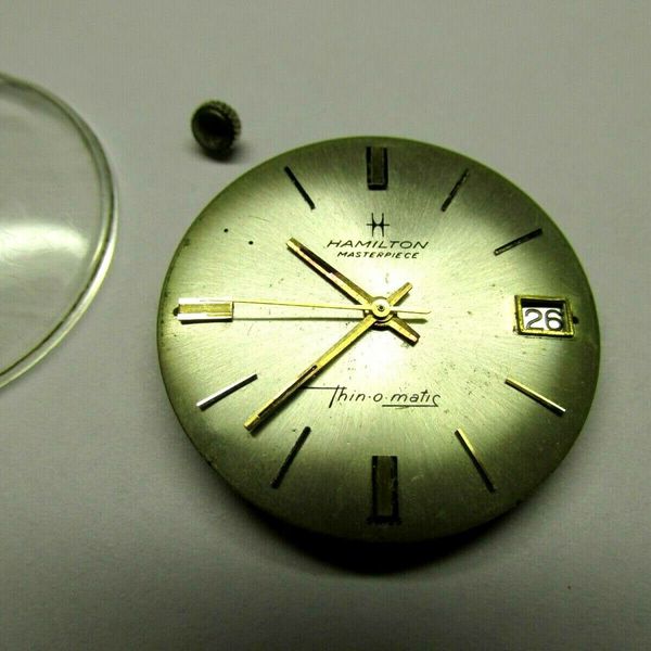 MEN'S HAMILTON MASTERPIECE THIN-O-MATIC 629 MICRO ROTOR 17J WRISTWATCH ...