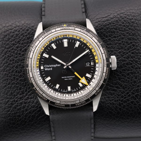 [WTS] Christopher Ward. C65. World Timer. GMT. Full Kit. | WatchCharts ...