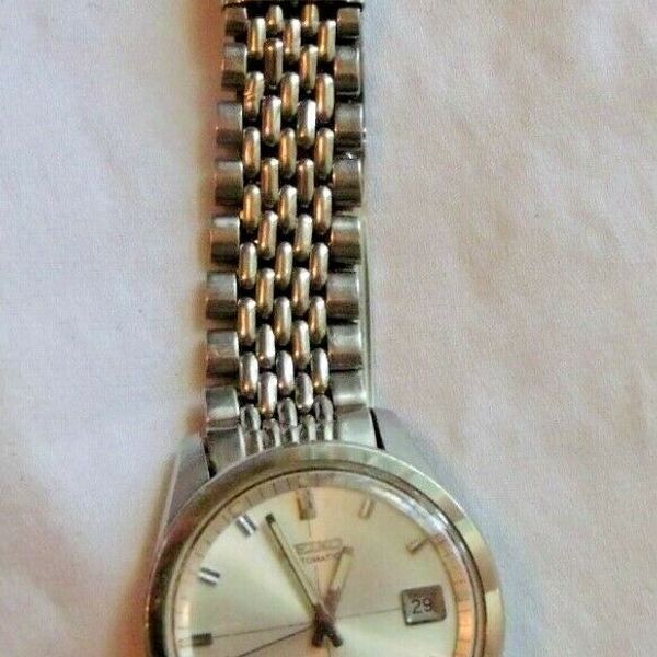 Vintage Seiko Sportsmatic 7625-8233 Waterproof Automatic Date Watch ...