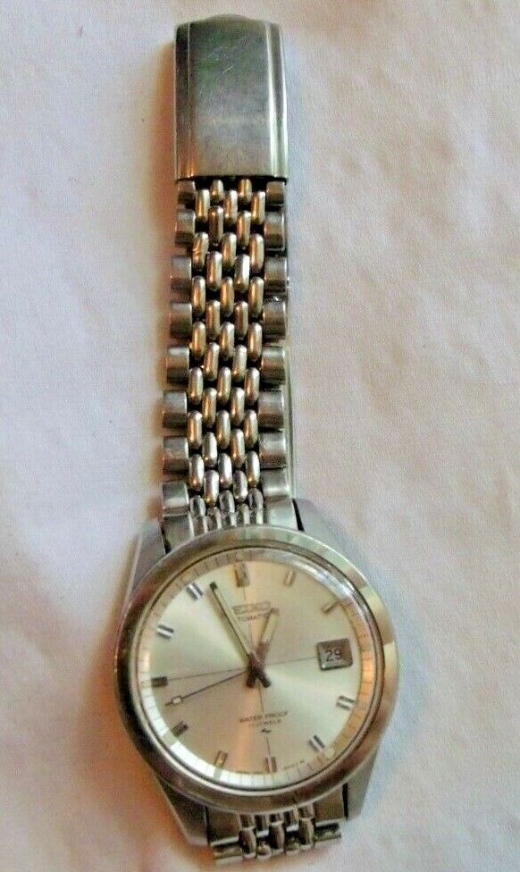 Vintage Seiko Sportsmatic 7625-8233 Waterproof Automatic Date Watch ...