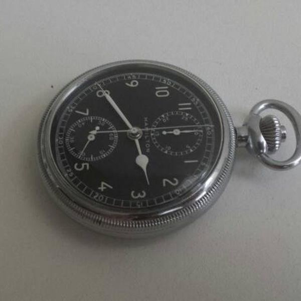 FS Hamilton Model 23 Chronograph Pocket Watch | WatchCharts Marketplace