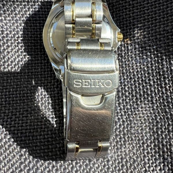 Seiko Vintage Kinetic Men's Wristwatch 50m Water Resist 5M63 0AC0 ...