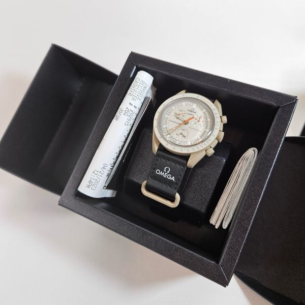 Omega X Swatch Mission to Jupiter Moonswatch Speedmaster Authentic With ...