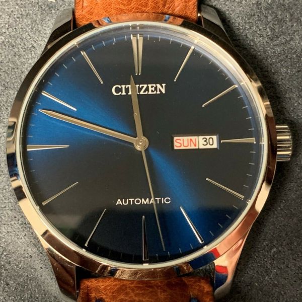 Citizen Automatic NH8350-83L Men's Watch, Blue dial, | WatchCharts ...