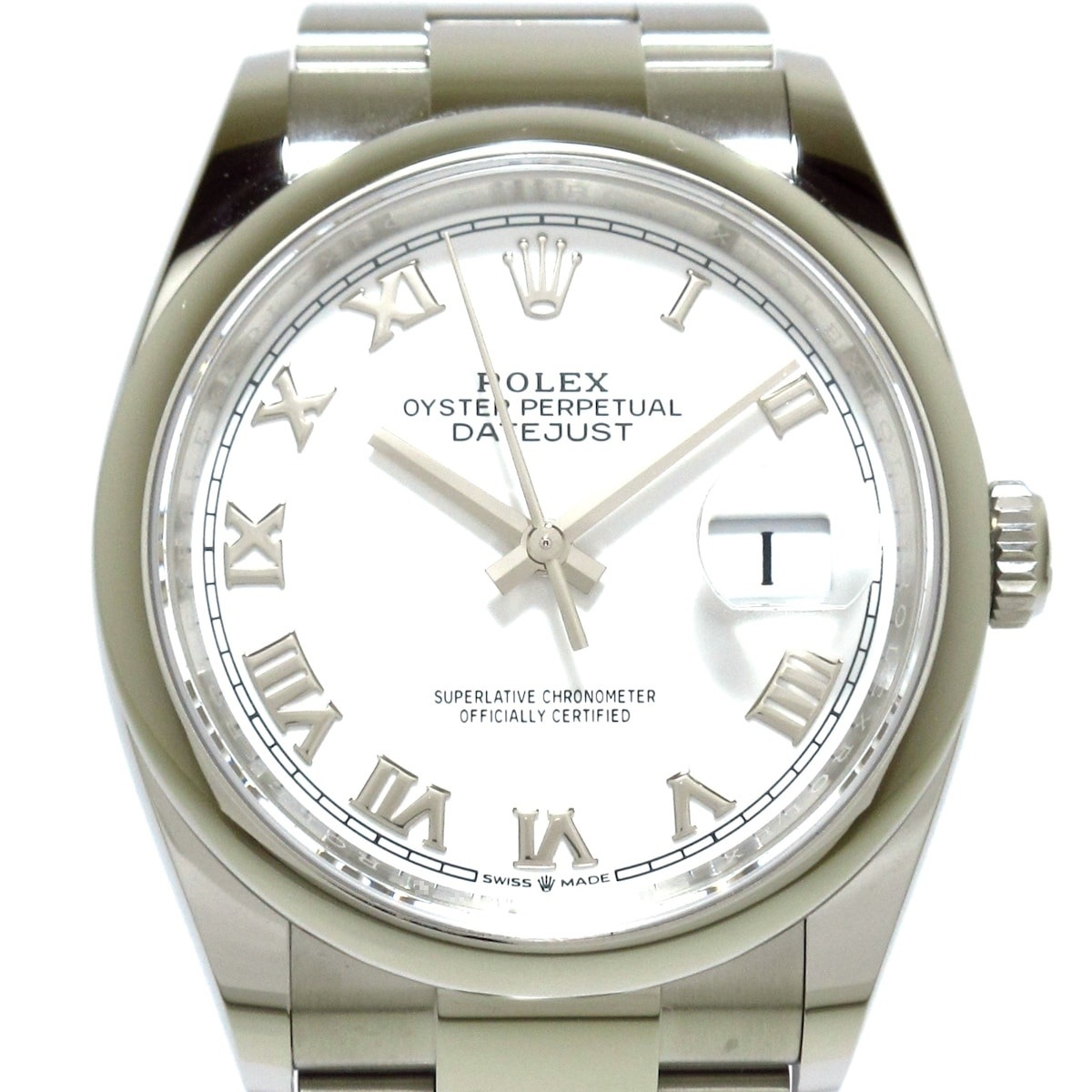 [New] [Used] ROLEX Datejust 36 watch SS/12 frames + 1 extra frame (full ...