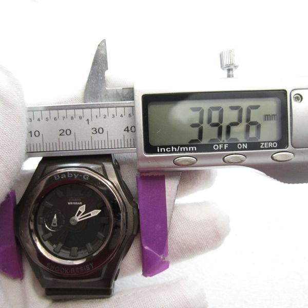 Women Casio Baby G Quartz WR Analog/Digital 39mm Round Watch (G566) BGA ...
