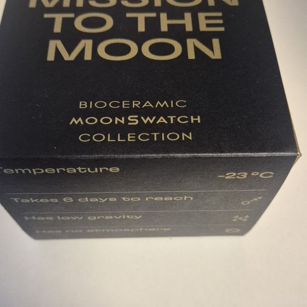 OMEGA X SWATCH Mission to the Moon MOONSHINE Gold Flower Moon Jun 2023 ...