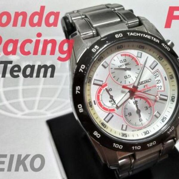 SEIKO F1 Honda Racing Team Limited Model Wrist Watch | WatchCharts ...