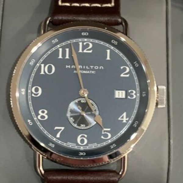 Hamilton Khaki Navy Pioneer Small Seconds Automatic - Blue ...
