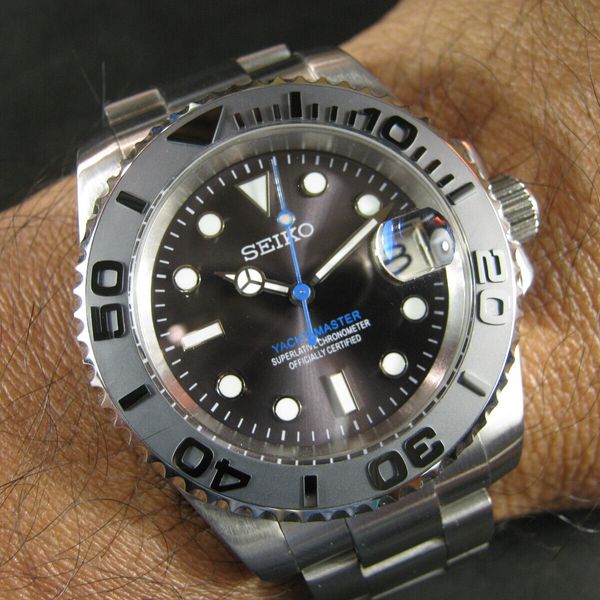 New Latest SEIKO DIVER HN35 Automatic Date Sapphire Ceramic Water Proof ...