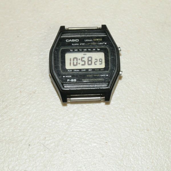 Casio F-85 Digital Watch Module 160 Chronograph Japan | WatchCharts