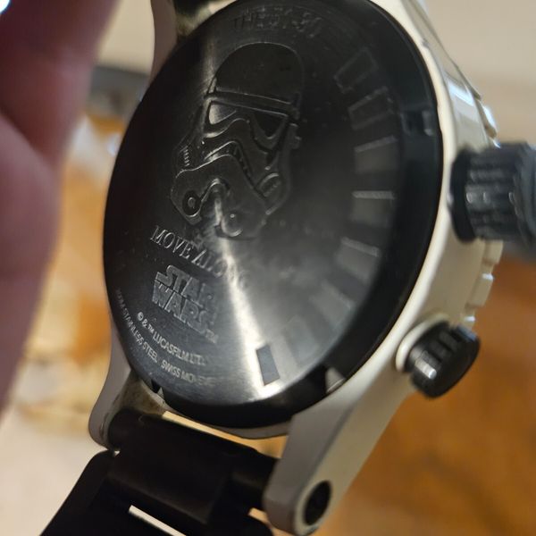 RARE Nixon Star Wars Watch Stormtrooper Move Along 51- 30 PRE-OWNED ...