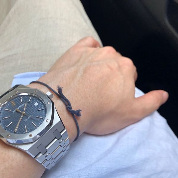Audemars Piguet AP 15300 blue dial - Full set | WatchCharts Marketplace