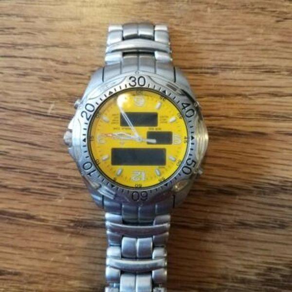 Citizen Promaster Navitach W-179 Chronograph World Time Watch WR100 WR ...