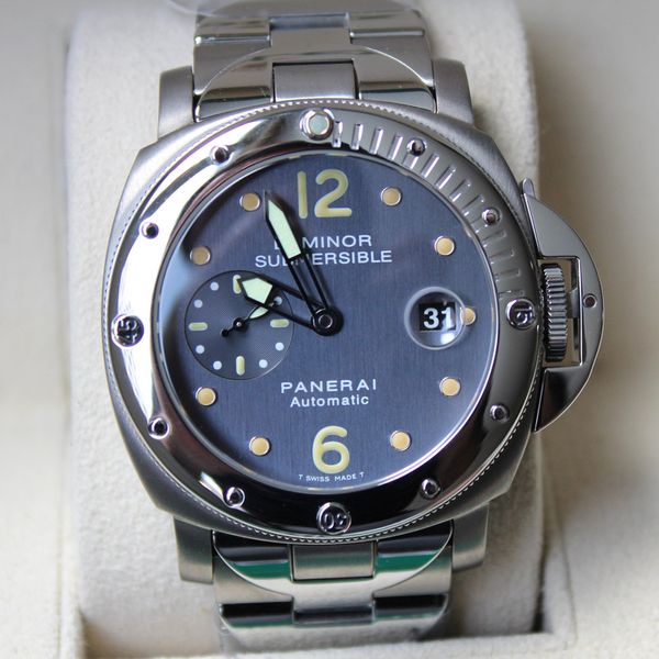 FS: Panerai Luminor Submersible PAM 170 PAM00170 Titanium Anthracite w ...