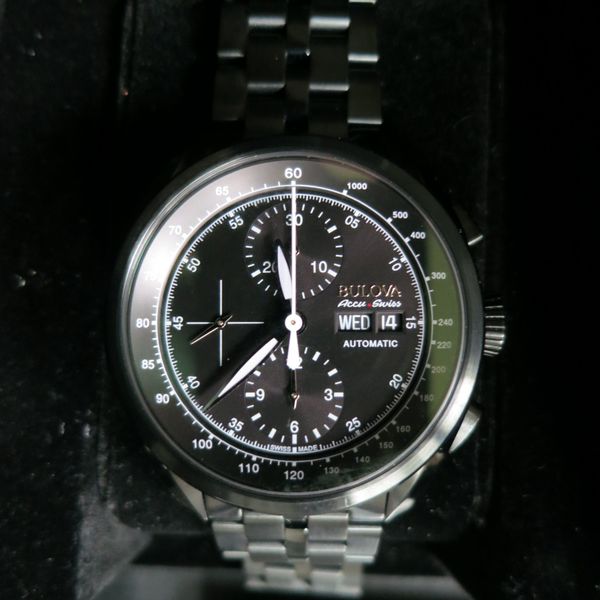 Bulova 65C116 Accu Swiss Tellaro Chronograph Automatic BNIB | WatchCharts