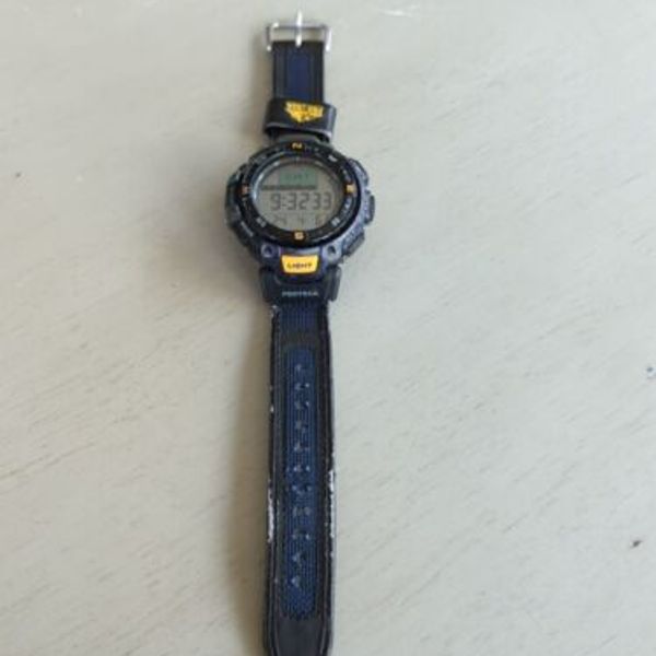 CASIO PRO TREK PRG-40 TRIPLE SENSOR MODULE 2271 VINTAGE Original Runs ...