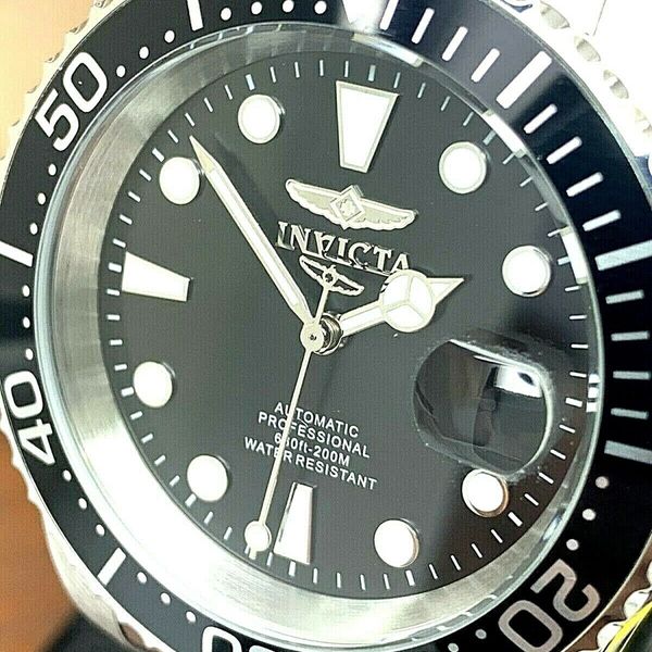 Invicta Men's Watch 30091 Pro Diver Automatic Silver Stainless Steel ...