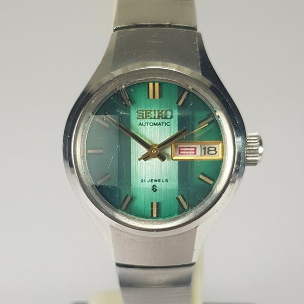 Seiko Automatic 2706-0160 21 Jewels JDM 1974 Kanji Womens Japan Watch ...