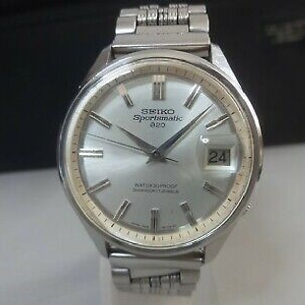 Vintage 1967 SEIKO Automatic watch [Seiko Sportsmatic 820] 17J 7625-8070 | WatchCharts