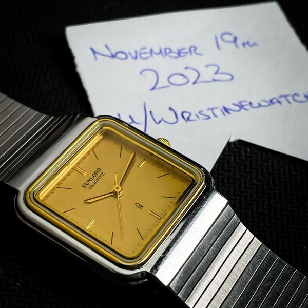 [WTS] Rare Vintage Sunlord Quartz - M3809 - Ultra Slim - JDM ...