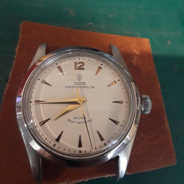 SOLD Tudor Oyster Prince 34, Ref. 7809, Cal. 390 | WatchCharts Marketplace