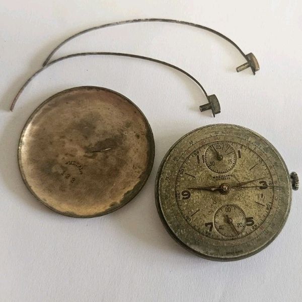 VINTAGE WATCH CALIBER BREITLING CADETTE CHRONOGRAPH VENUS 170 ...