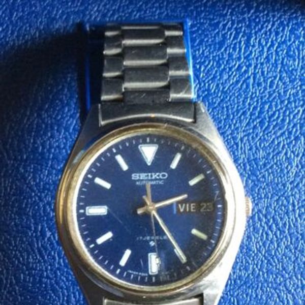 Vintage 1970s Seiko Men's Automatic Watch Wristwatch 17 Jewels Day Date # 7009. | WatchCharts