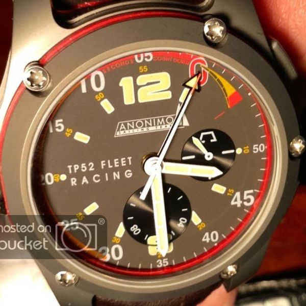 FS: Anonimo TP52 Fleet Racing Chronograph | WatchCharts Marketplace