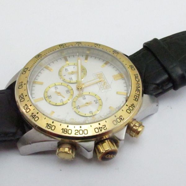 Hugo Boss Men's Quartz Chronograph Dress Watch HB 213 1 20 2600 Spare ...