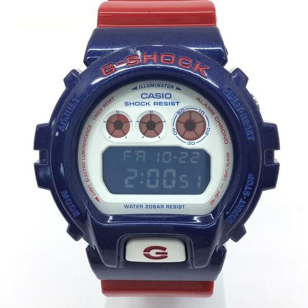 CASIO [Casio] G-SHOCK DW-6900AC G-SHOCK Men's Quartz Watch Blue Red ...