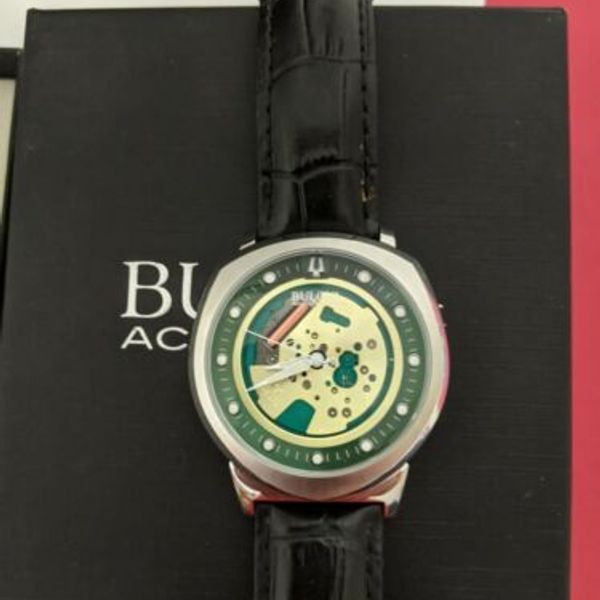 BULOVA Accutron II Alpha 96A155 Wrist Watch Ultra High Frequency ...