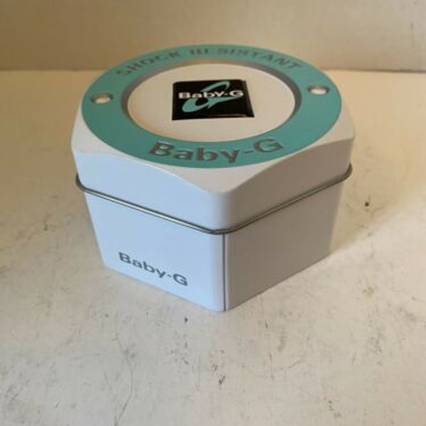 CASIO BABY G TIN Presentation Watch Case Authentic Storage Store ...
