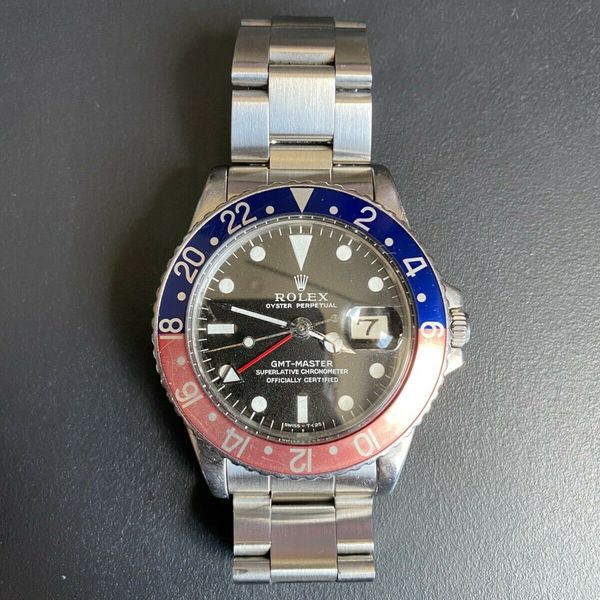 Vintage Rolex GMT-Master Ref. 1675 Matte Mark 1 Dial from 1968 ...