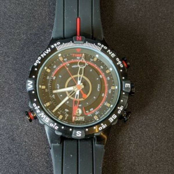 Men's Timex Tide Temp Compass watch T2N720 Indiglo light | WatchCharts