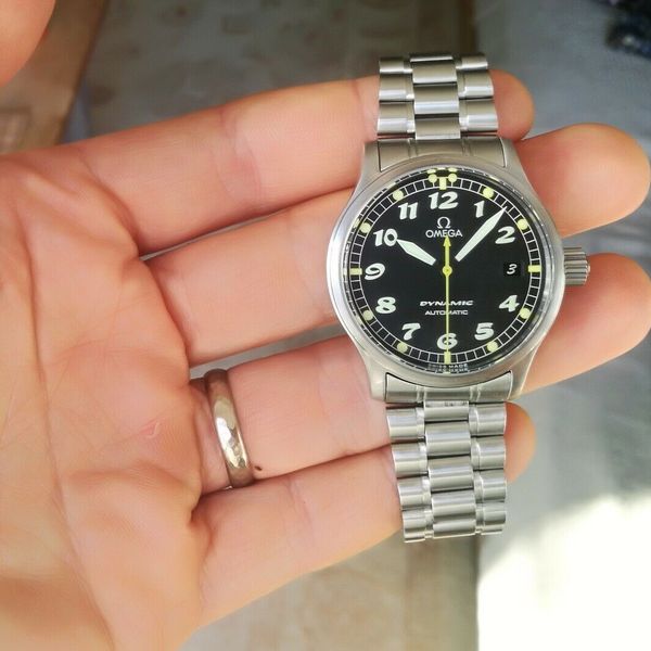 Immaculate - Serviced - Omega Dynamic 3 III 5250.50 - Pilot Watch ETA ...
