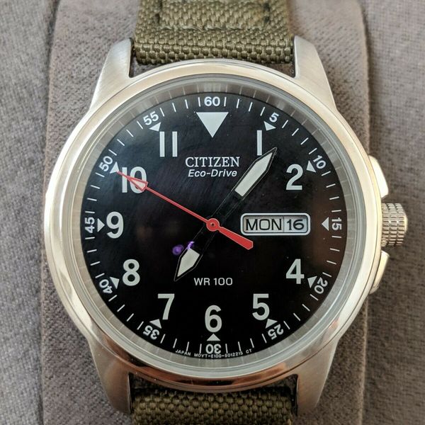 Citizen BM8180-03E Eco Drive Men's Black Dial Field Watch USA ...