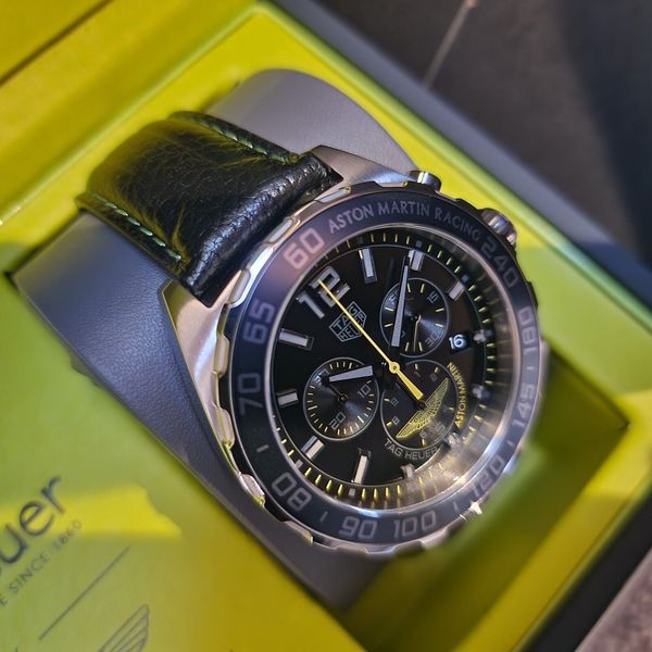 TAG Heuer Formula 1 Aston Martin Racing Special Edition Watch CAZ101P ...